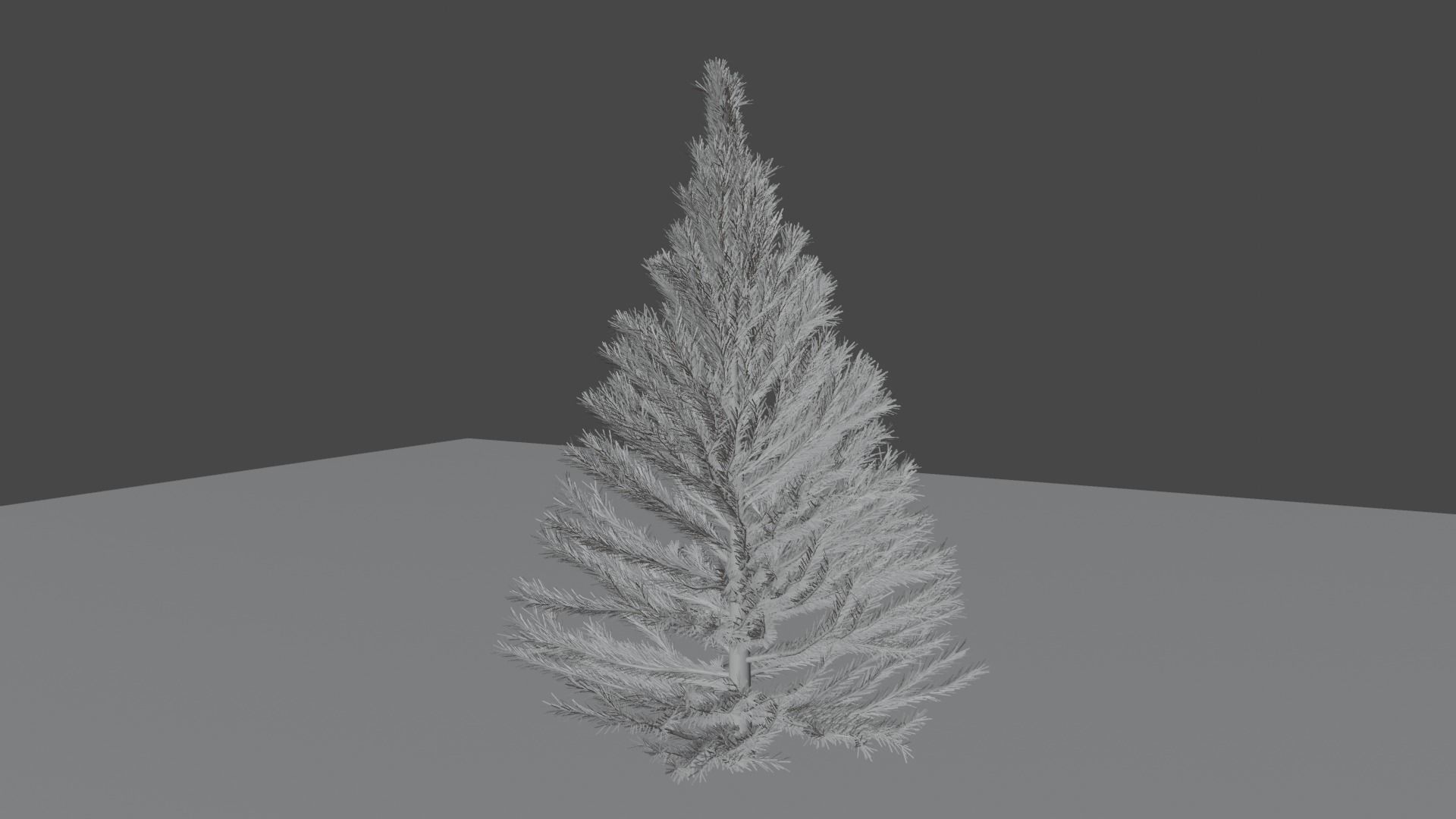 3D model Small Pine Tree Made by Blender VR / AR / low-poly | CGTrader