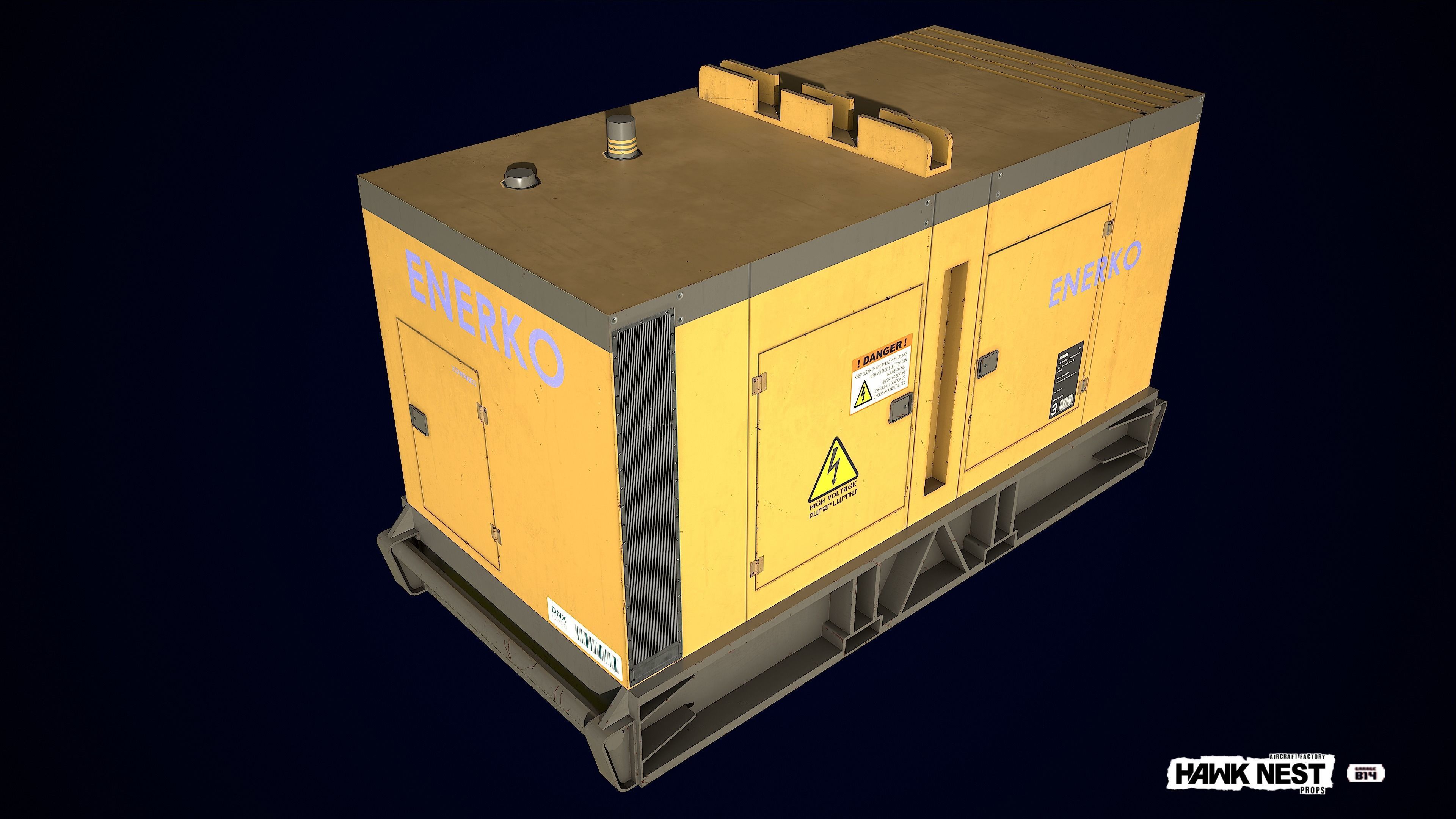 3D model Power Generator VR / AR / low-poly | CGTrader