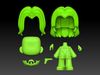 John Wick Chibi from JohnWick4 free 3D model 3D printable | CGTrader