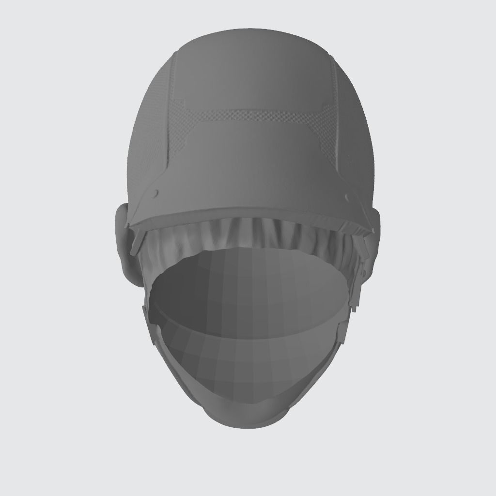 head captain america 3D model 3D printable | CGTrader