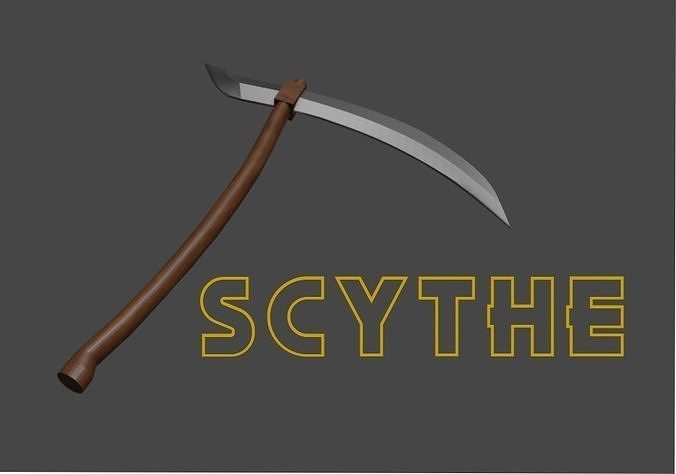 Scythe free VR / AR / low-poly 3D model | CGTrader
