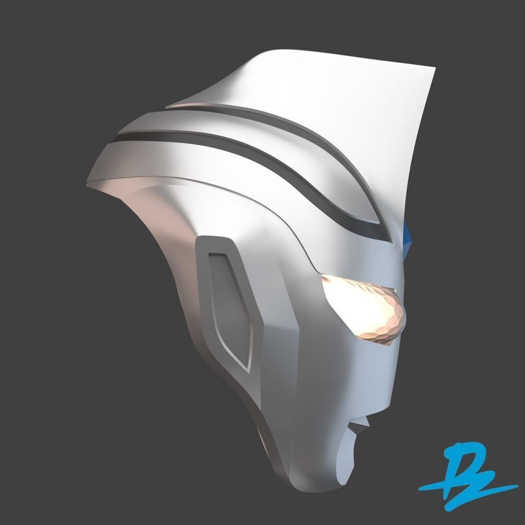 Mask Ultraman Agul 3D model 3D printable | CGTrader