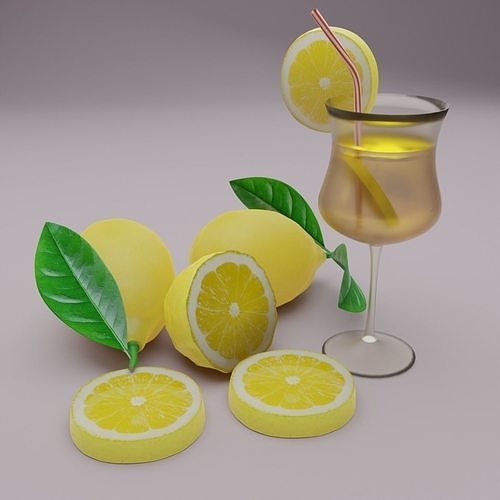 3D model Lemon 3D model VR / AR / low-poly | CGTrader