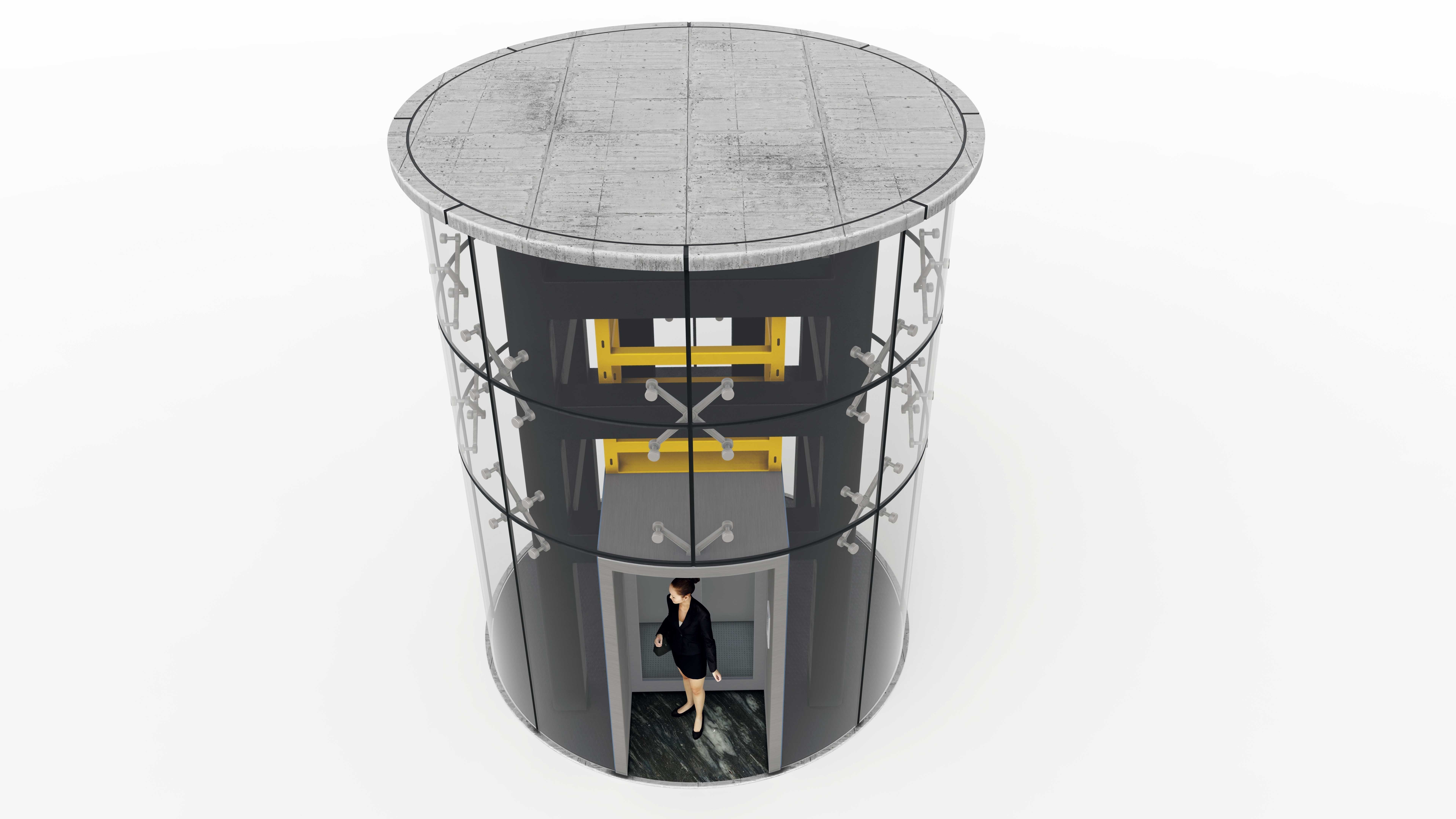 3D model Elevator Unit 04 VR / AR / low-poly | CGTrader