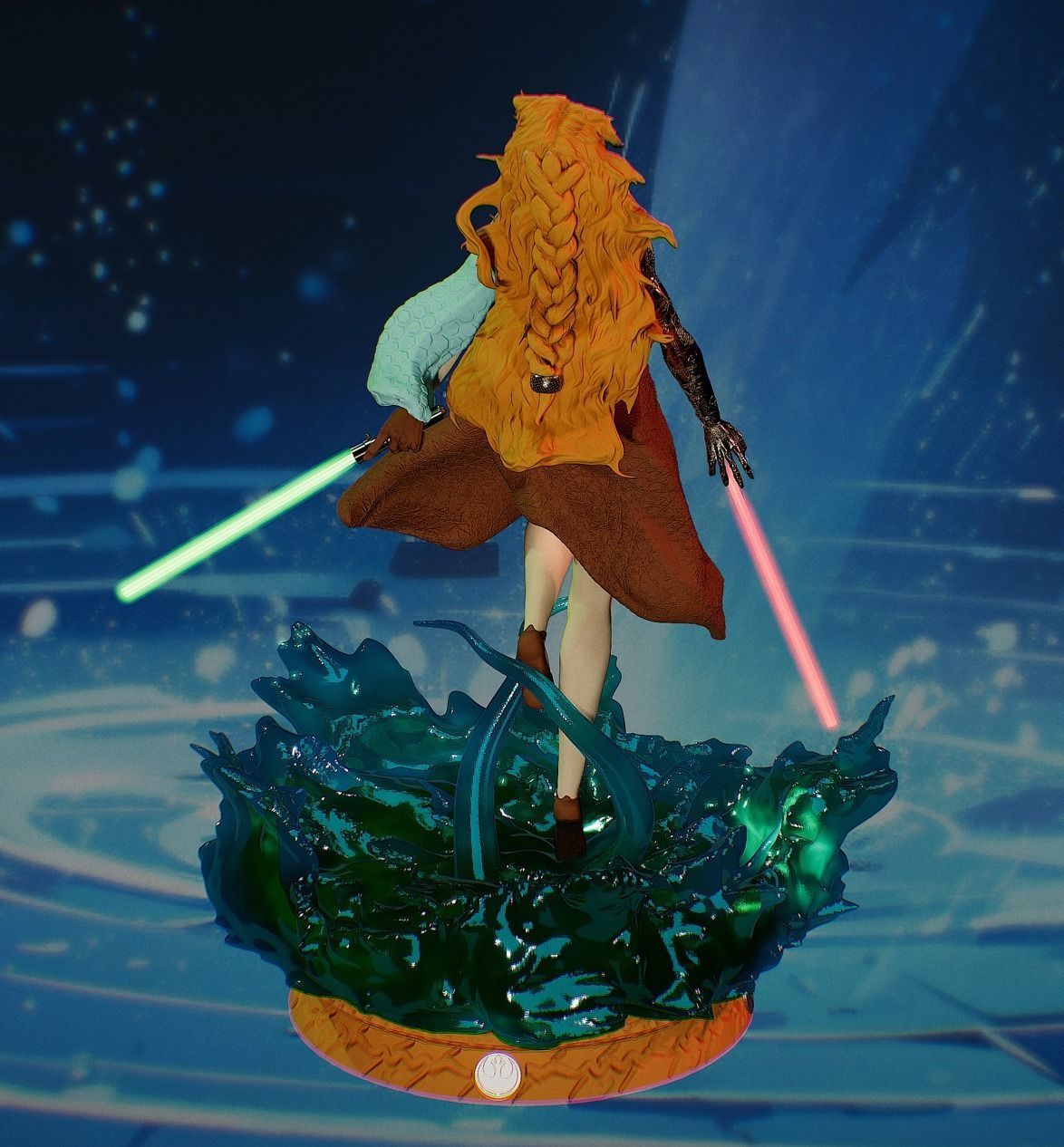 Star wars KARA 3D model 3D printable | CGTrader