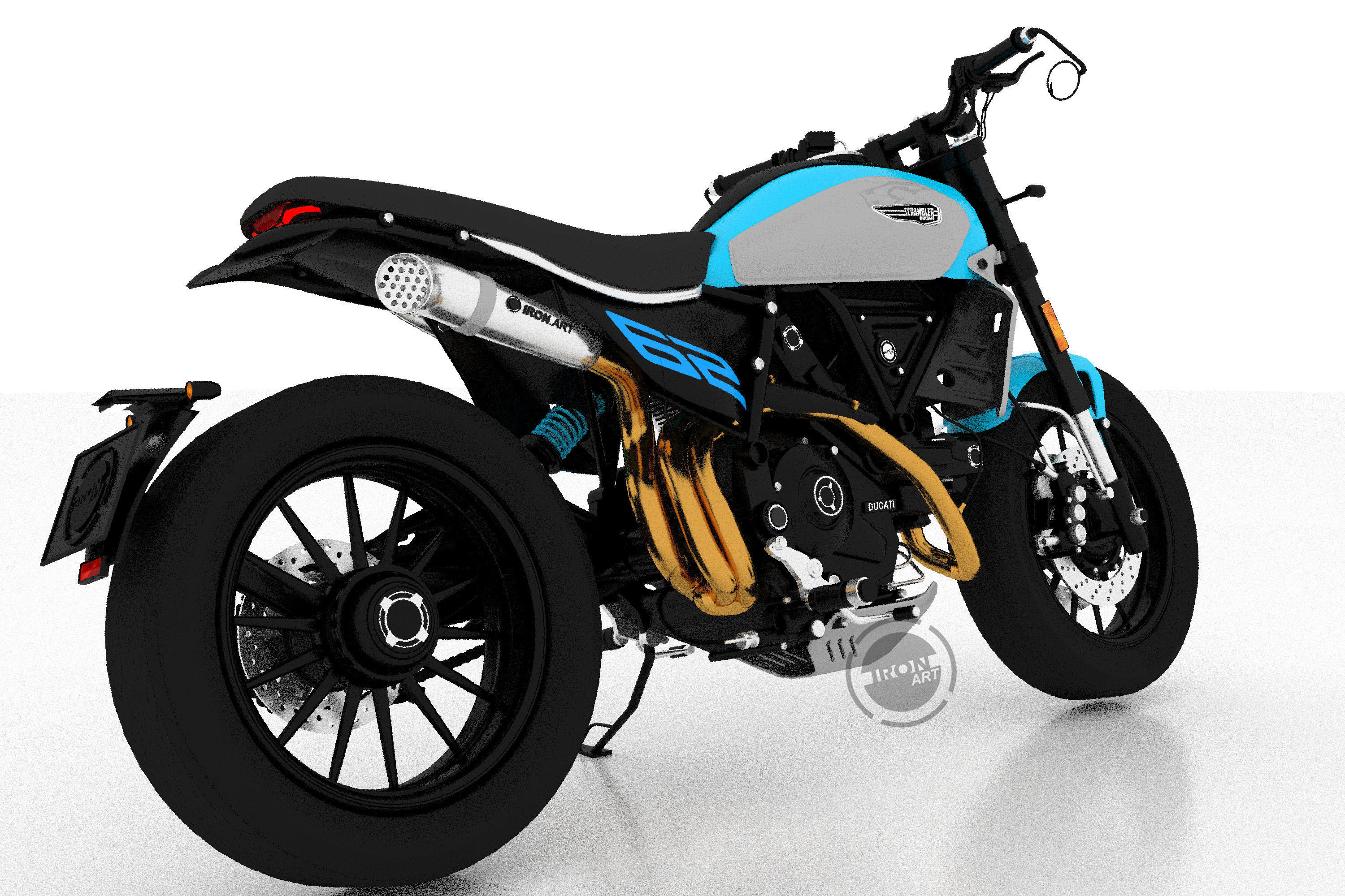 Ducati Scrambler Next Gen 3D model | CGTrader