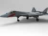 3D model Sukhoi Su-57 Felon with Cockpit VR / AR / low-poly | CGTrader