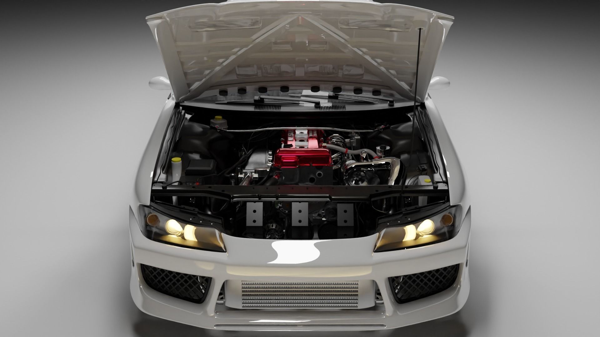 NIssan silvia s15 3D model | CGTrader