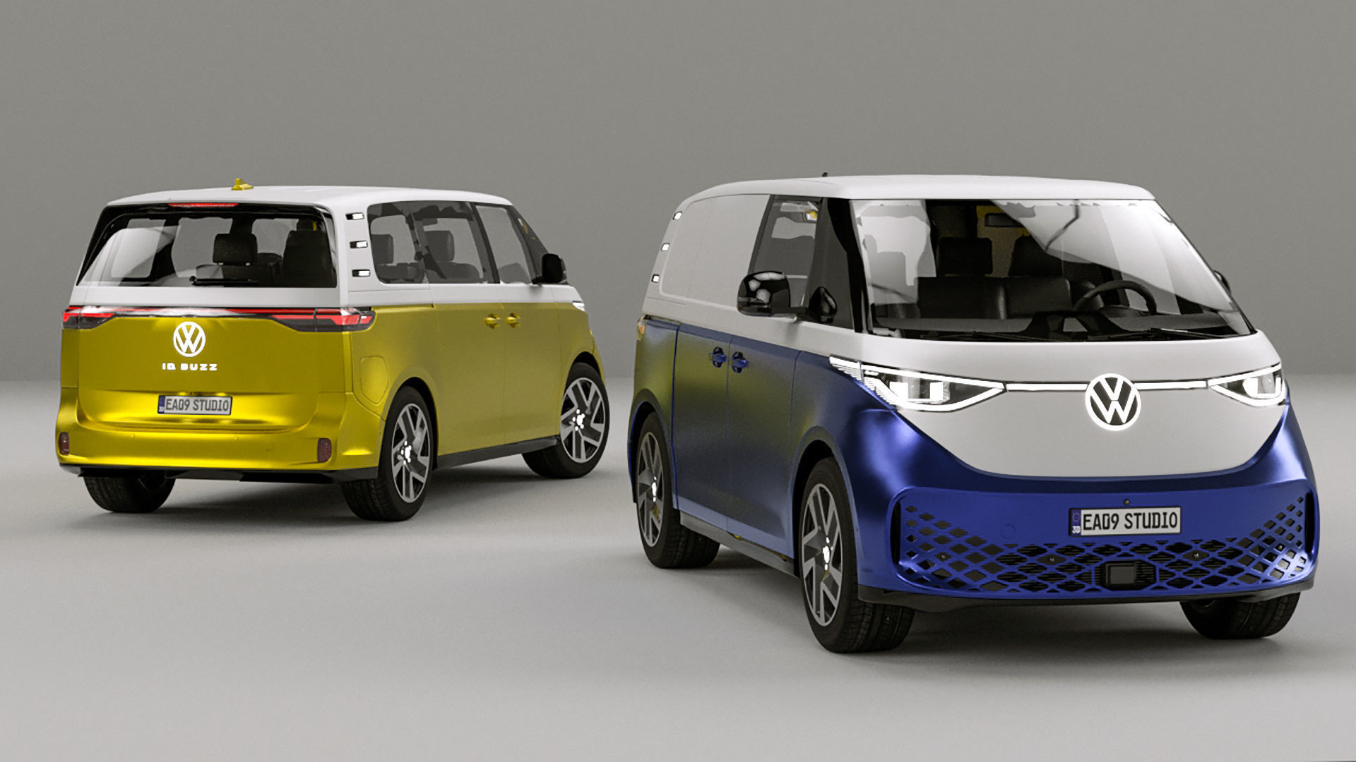 2024 VW ID Buzz 3D model | CGTrader