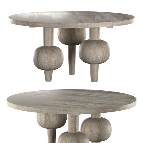 Julie Dining Table 3D model | CGTrader