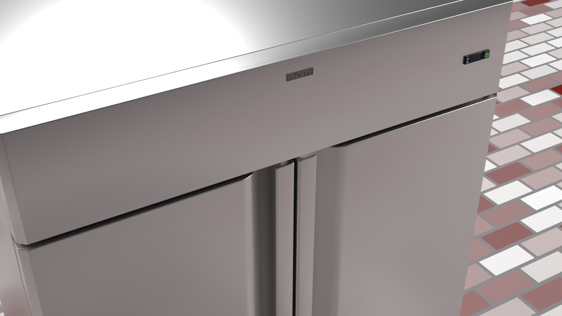 Upright Freezer 3D model | CGTrader