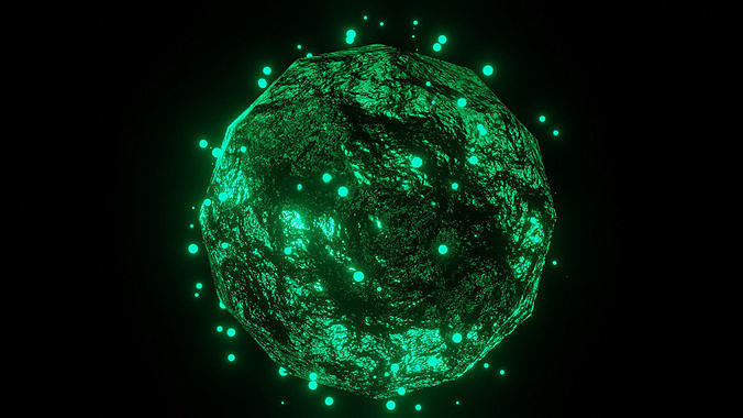 Elemental Stone Orb EARTH free Texture animated | CGTrader