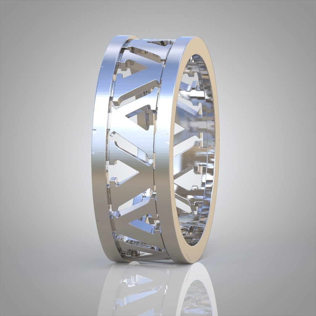 Diamond ring 0499 3D printable model 3D model 3D printable | CGTrader