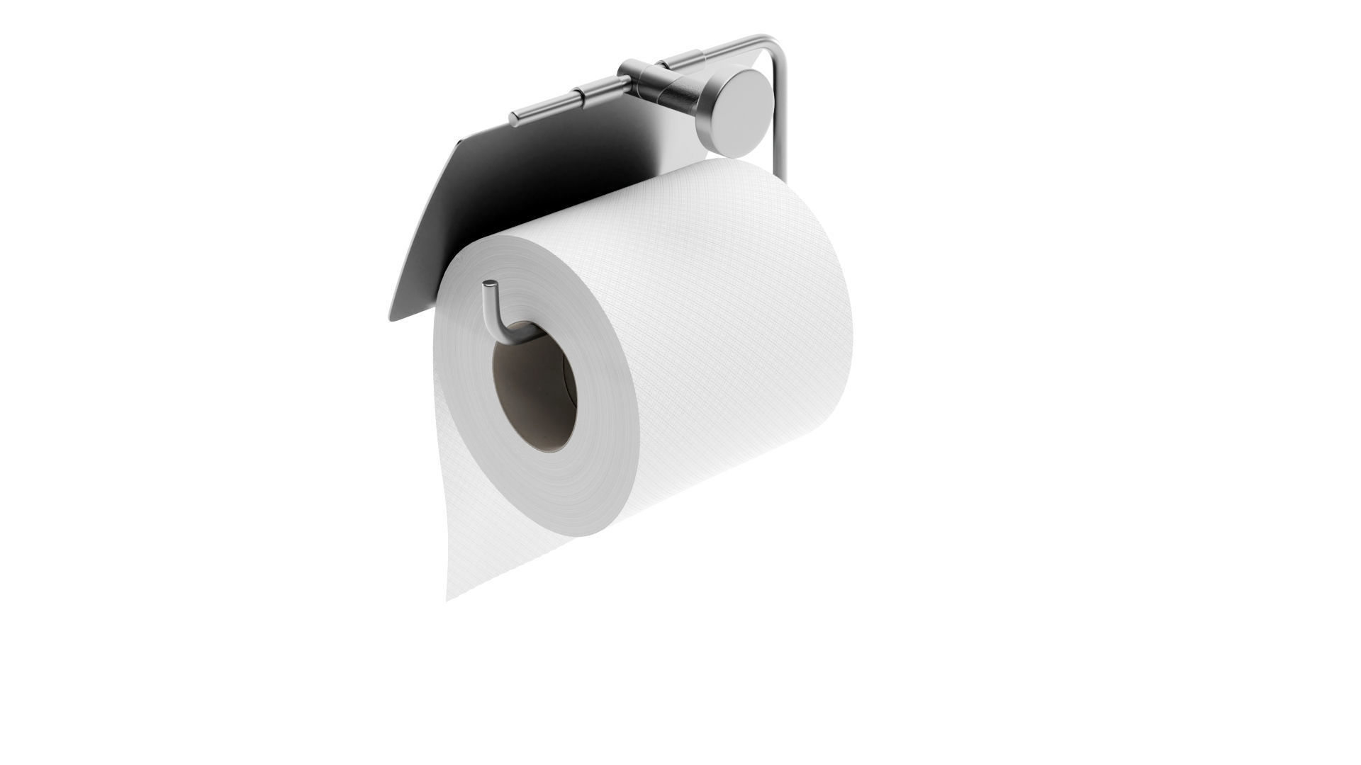 Toilet Paper with Holder 3D model | CGTrader