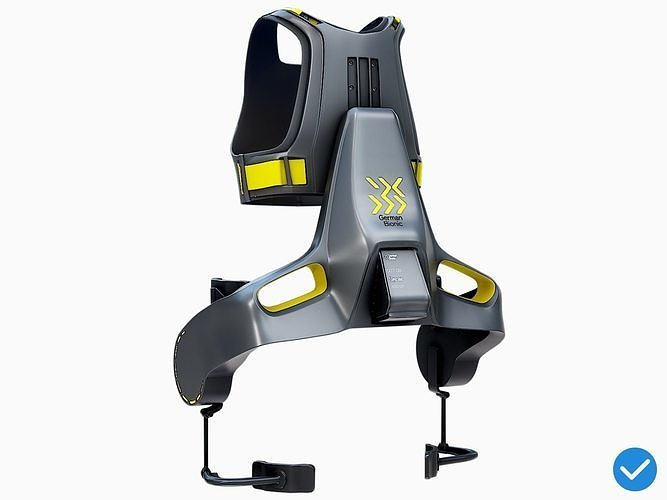 3D model Exoskeleton German Bionic Apogee PBR VR / AR / low-poly | CGTrader