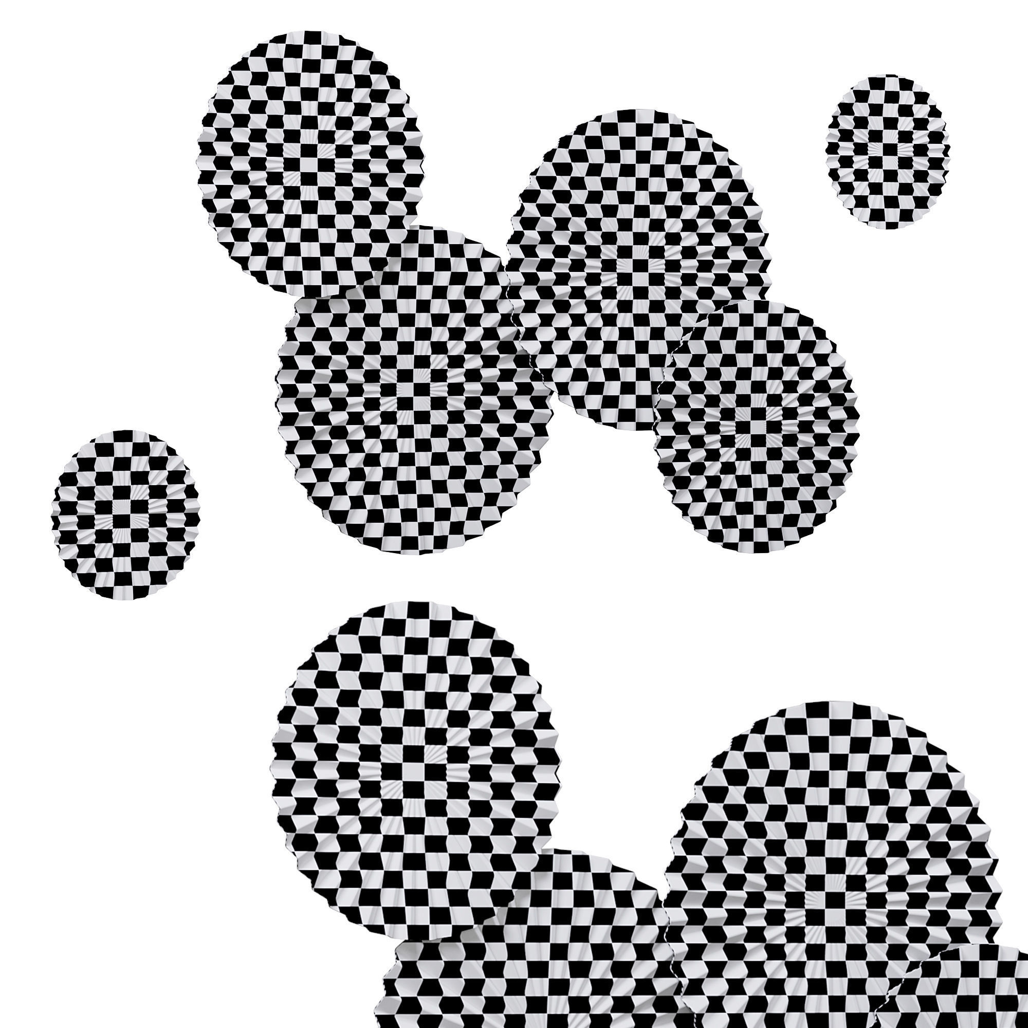 Everly quinn 6 piece sunburst decorative 3D model | CGTrader