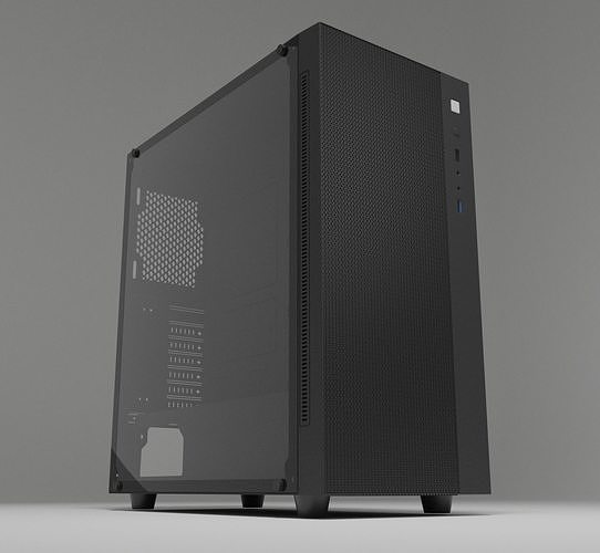 DeepCool pc case 3D model | CGTrader