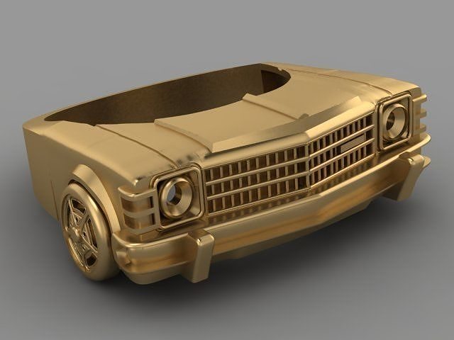 car ring 3D model 3D printable | CGTrader