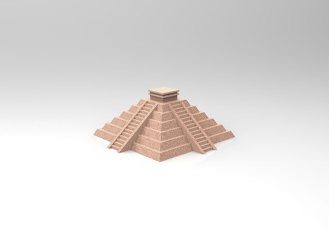 Mayan Temple 3D model 3D printable | CGTrader