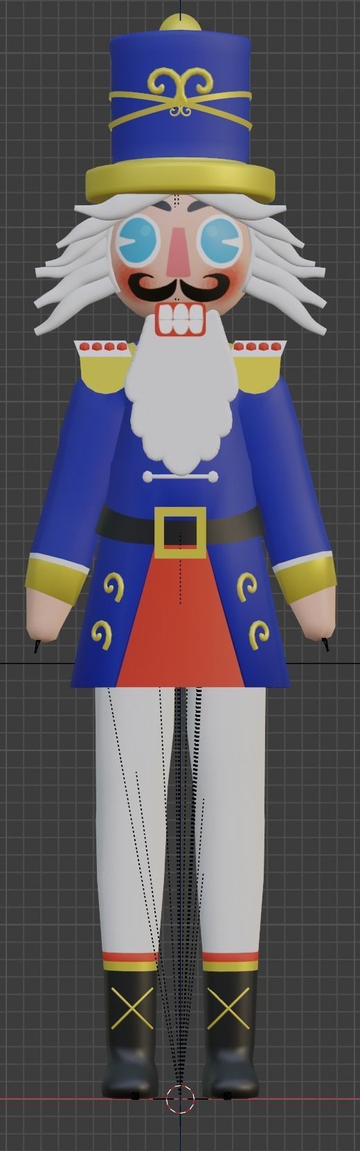 3D model Nutcracker VR / AR / low-poly | CGTrader