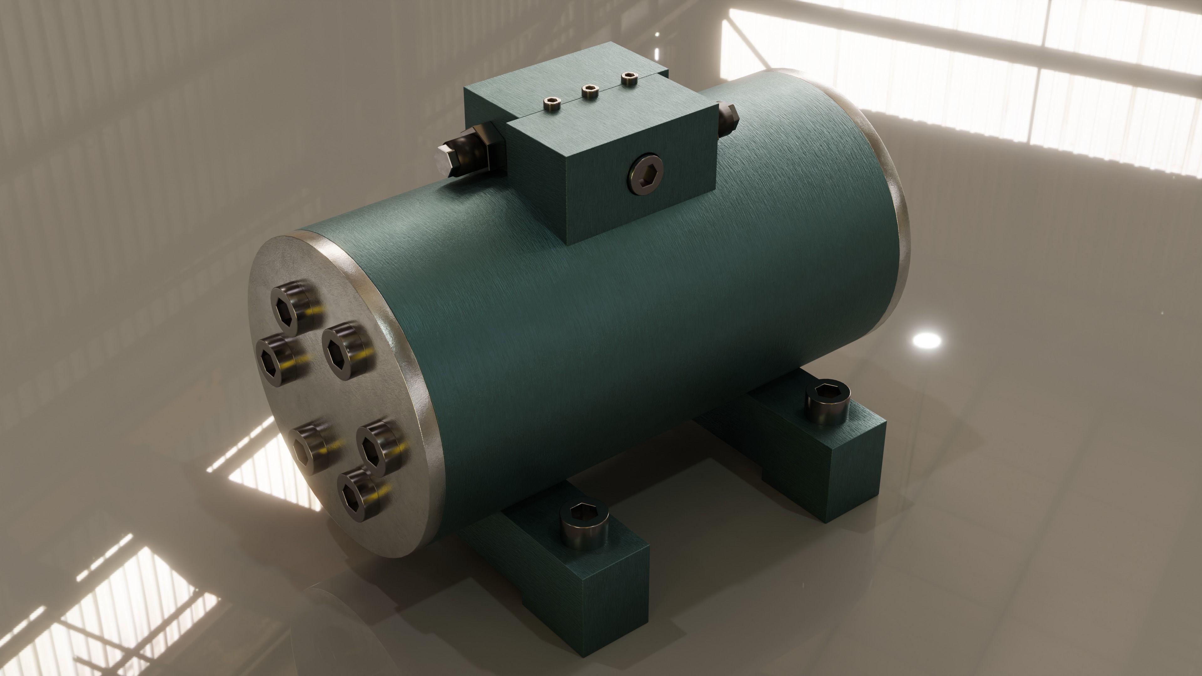 Rotary Actuator free 3D model | CGTrader