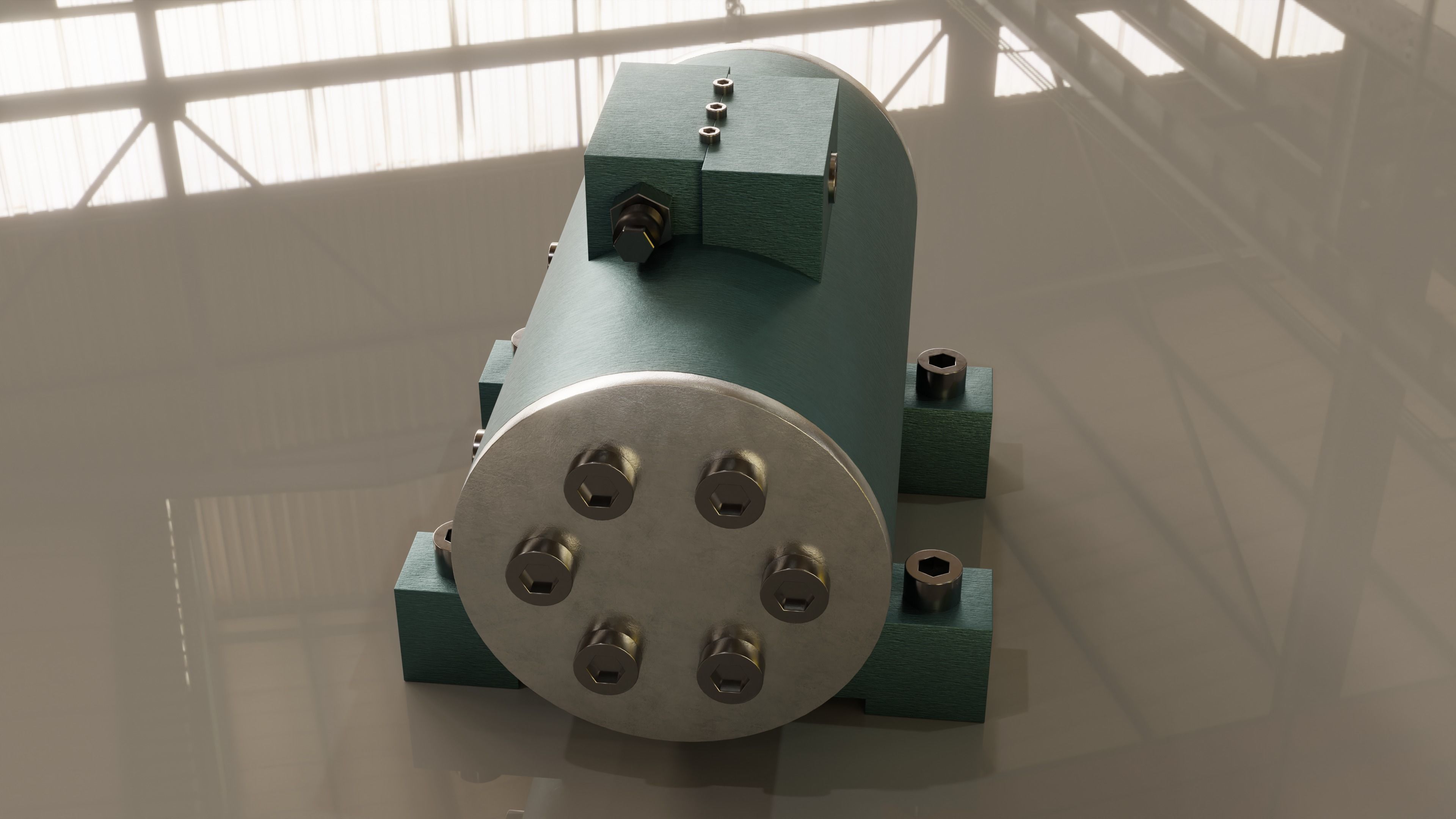 Rotary Actuator free 3D model | CGTrader