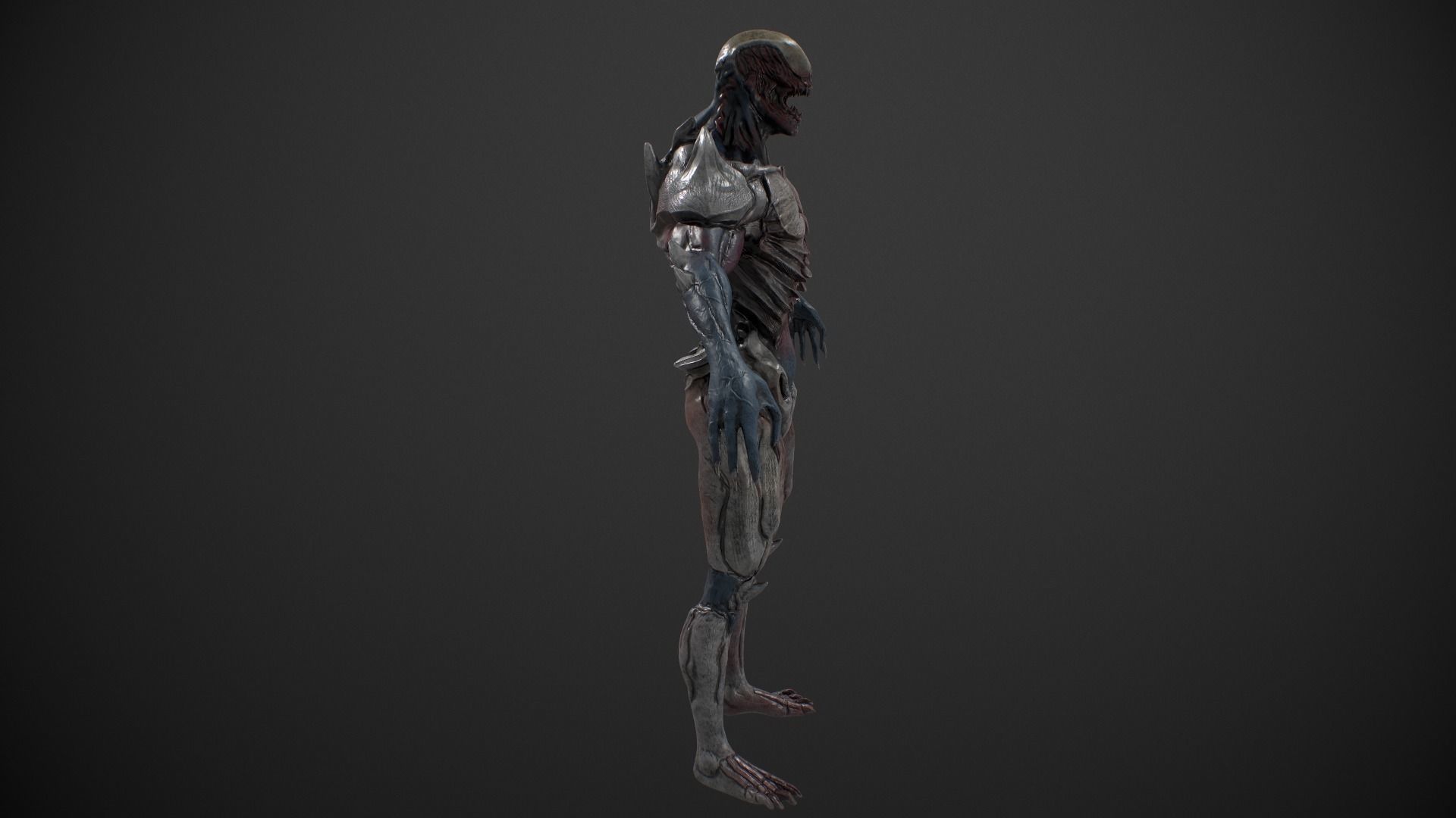 3D model Mutant 2 Humanoid Monster VR / AR / low-poly | CGTrader