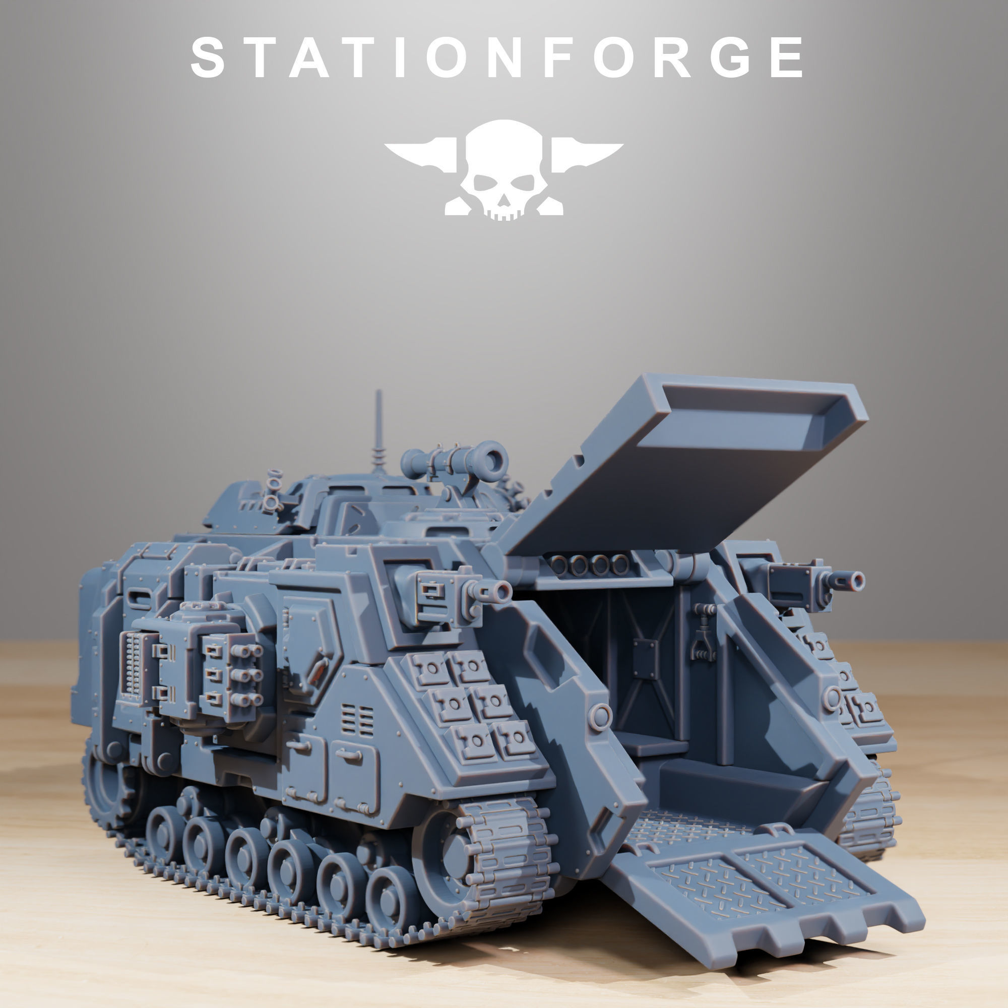 Socratis Dominator Tank 3D model 3D printable | CGTrader