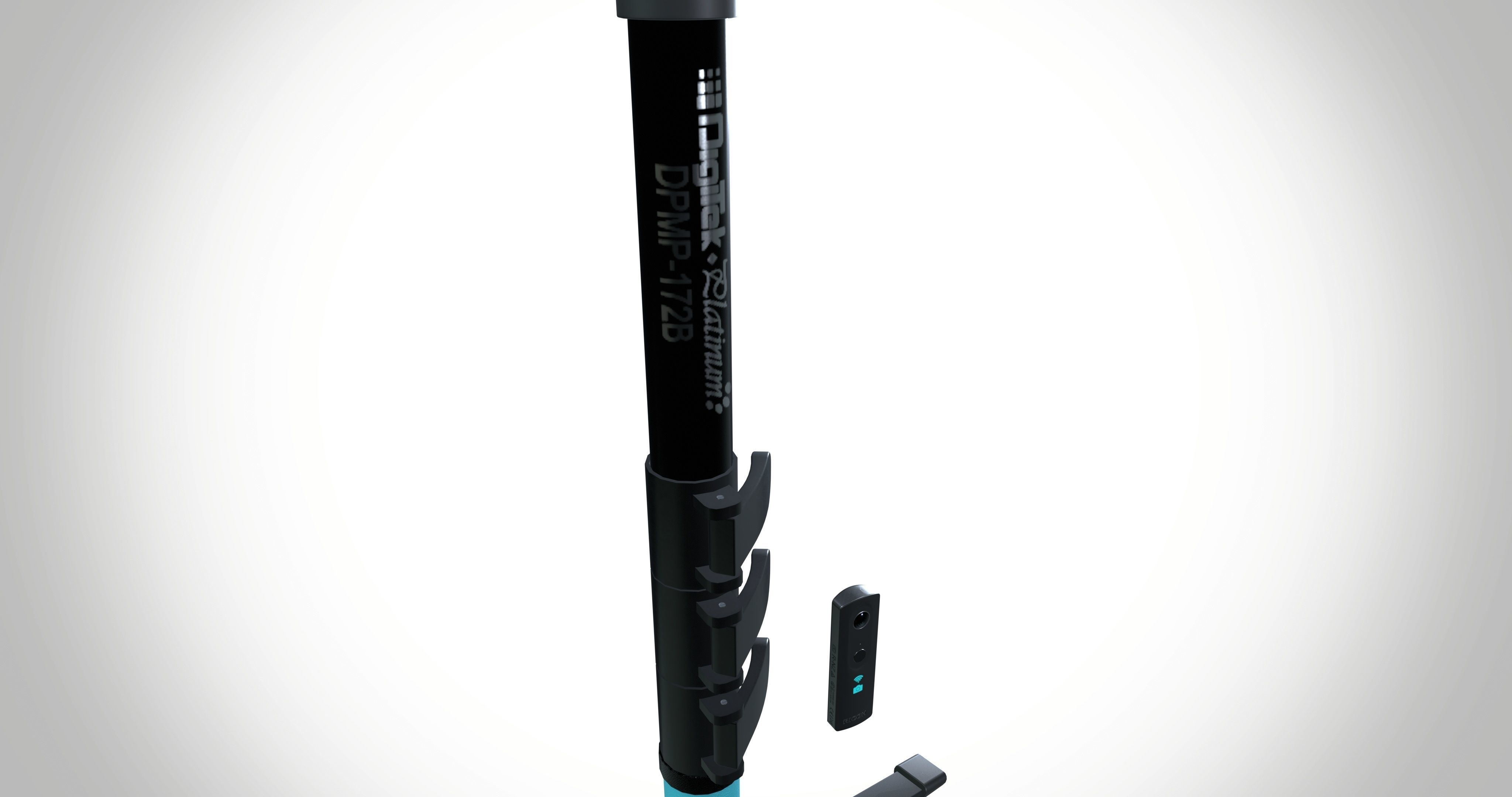 3D model Ricoh Theta with Monopod Stand VR / AR / low-poly | CGTrader