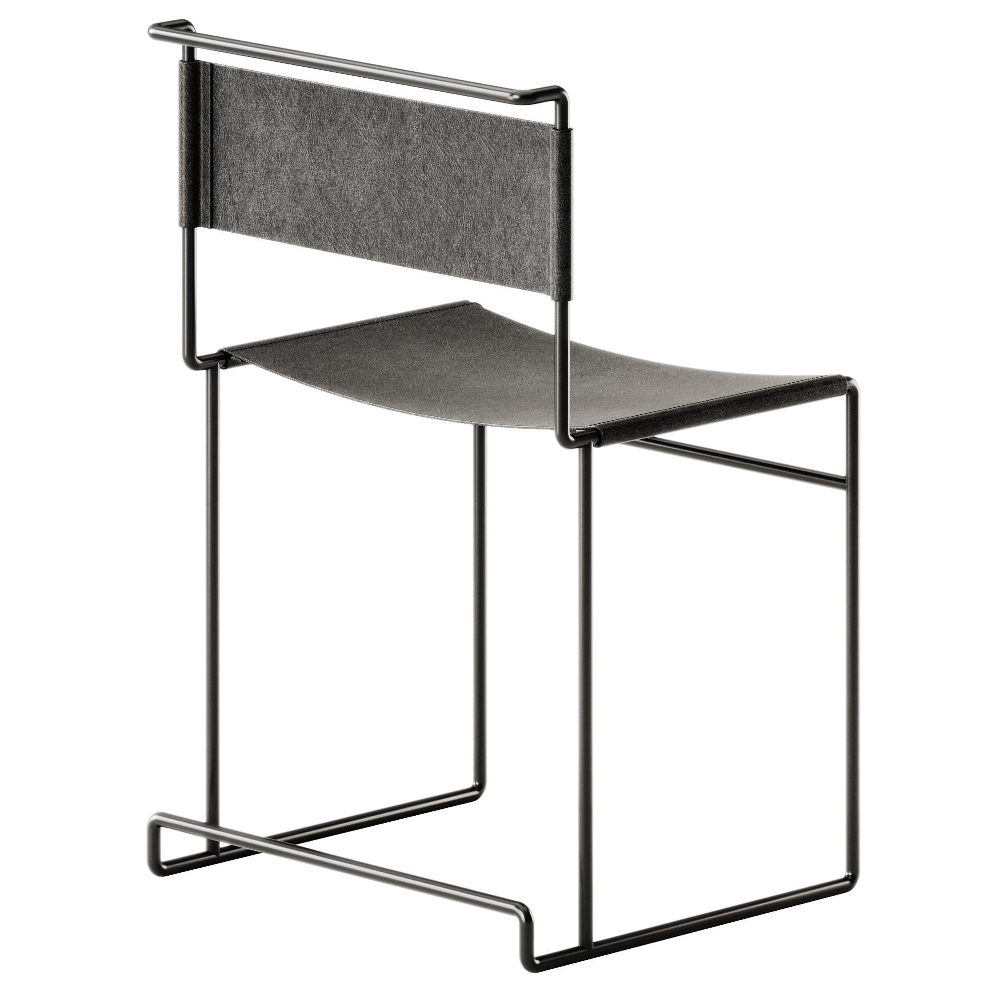 Linear Chair Vintage by Pipedesign 3D model | CGTrader