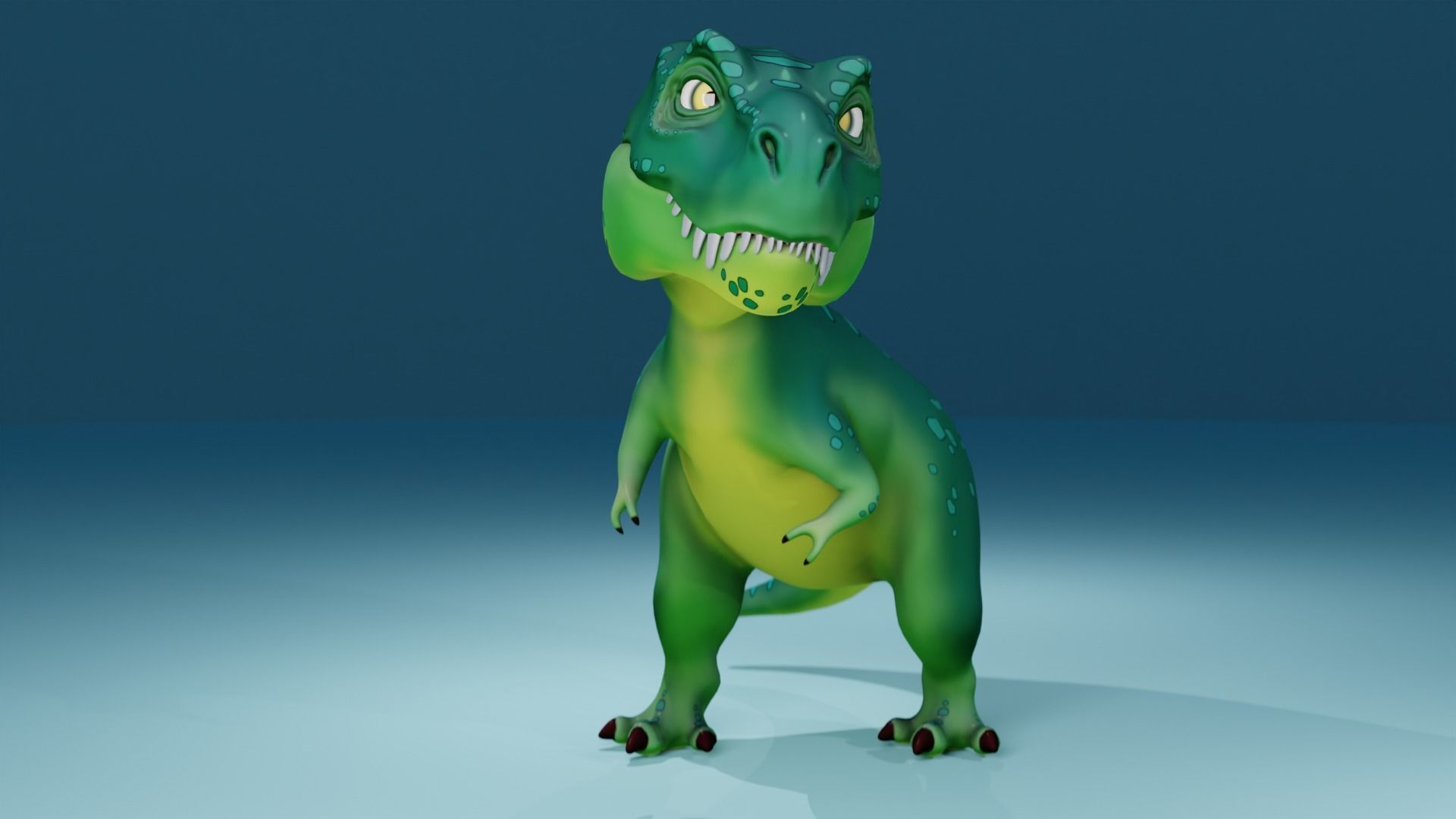 D Rex free VR / AR / low-poly 3D model rigged | CGTrader