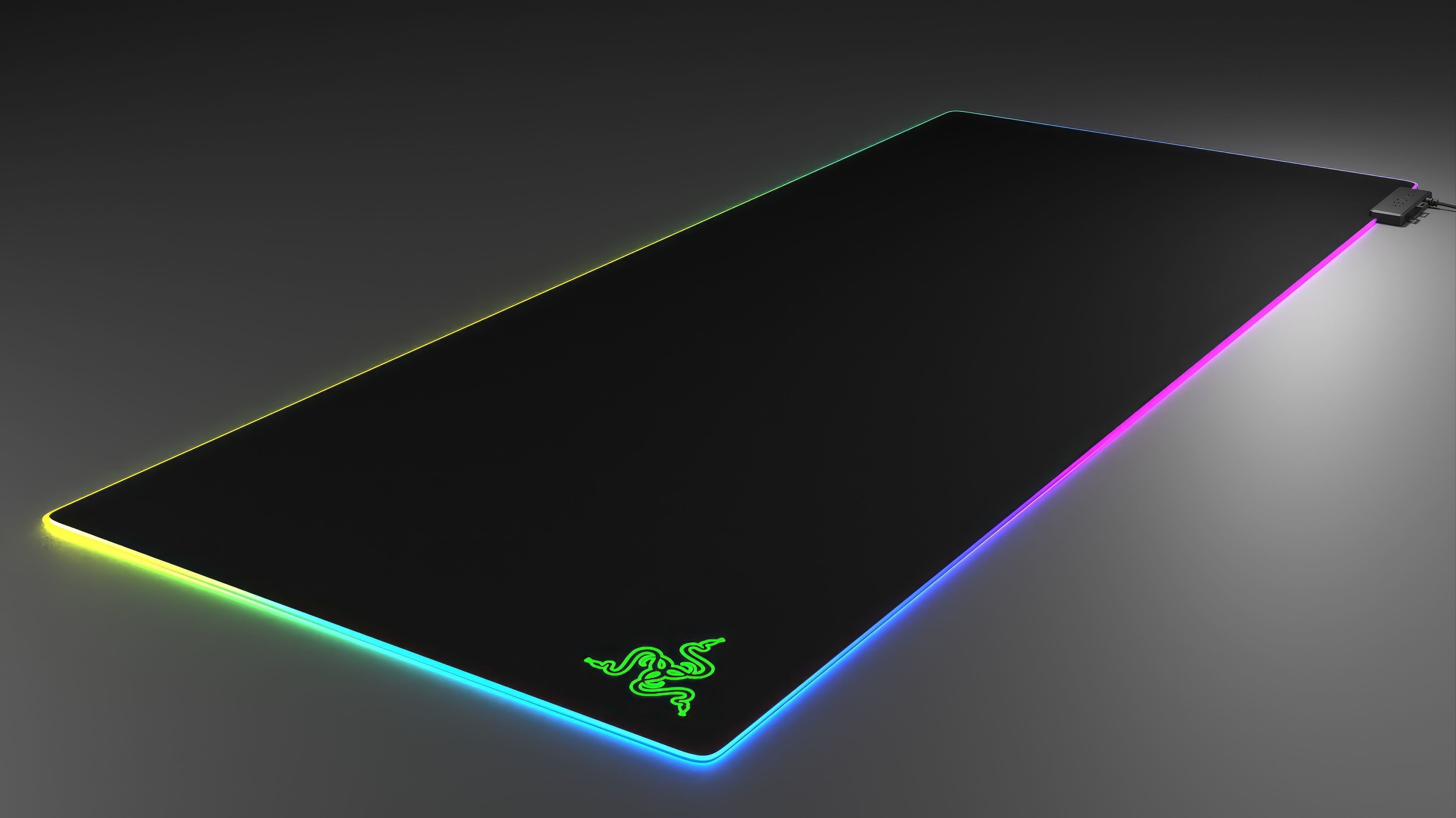 Realistic Razer mouse pad fire fly 3D model animated | CGTrader
