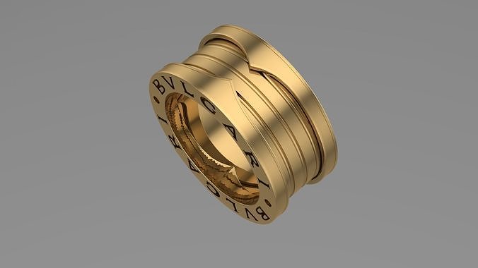 plain RING 3d print model 3D model 3D printable | CGTrader