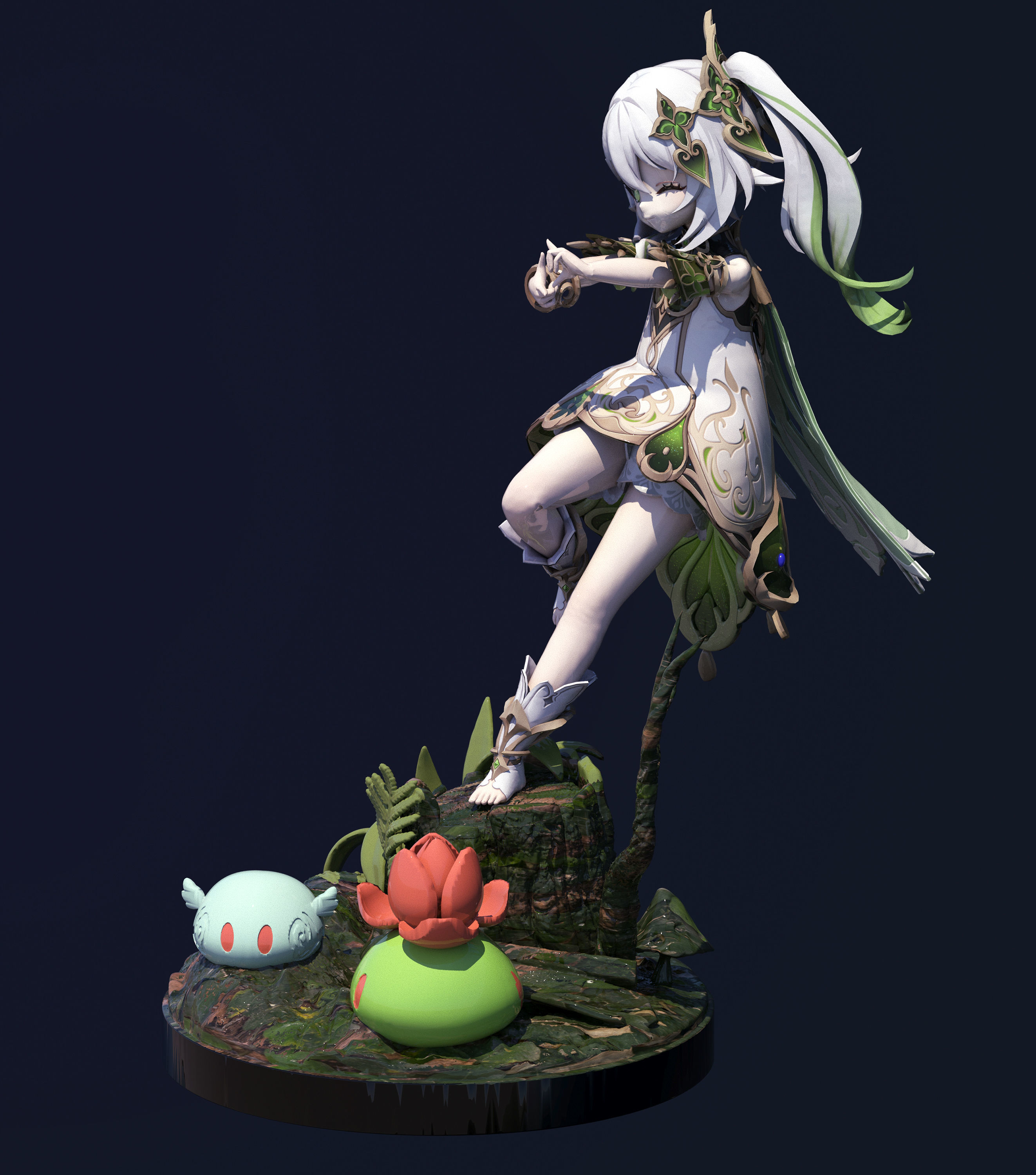 NAHIDA GENSHIN IMPACT 3D model 3D printable | CGTrader