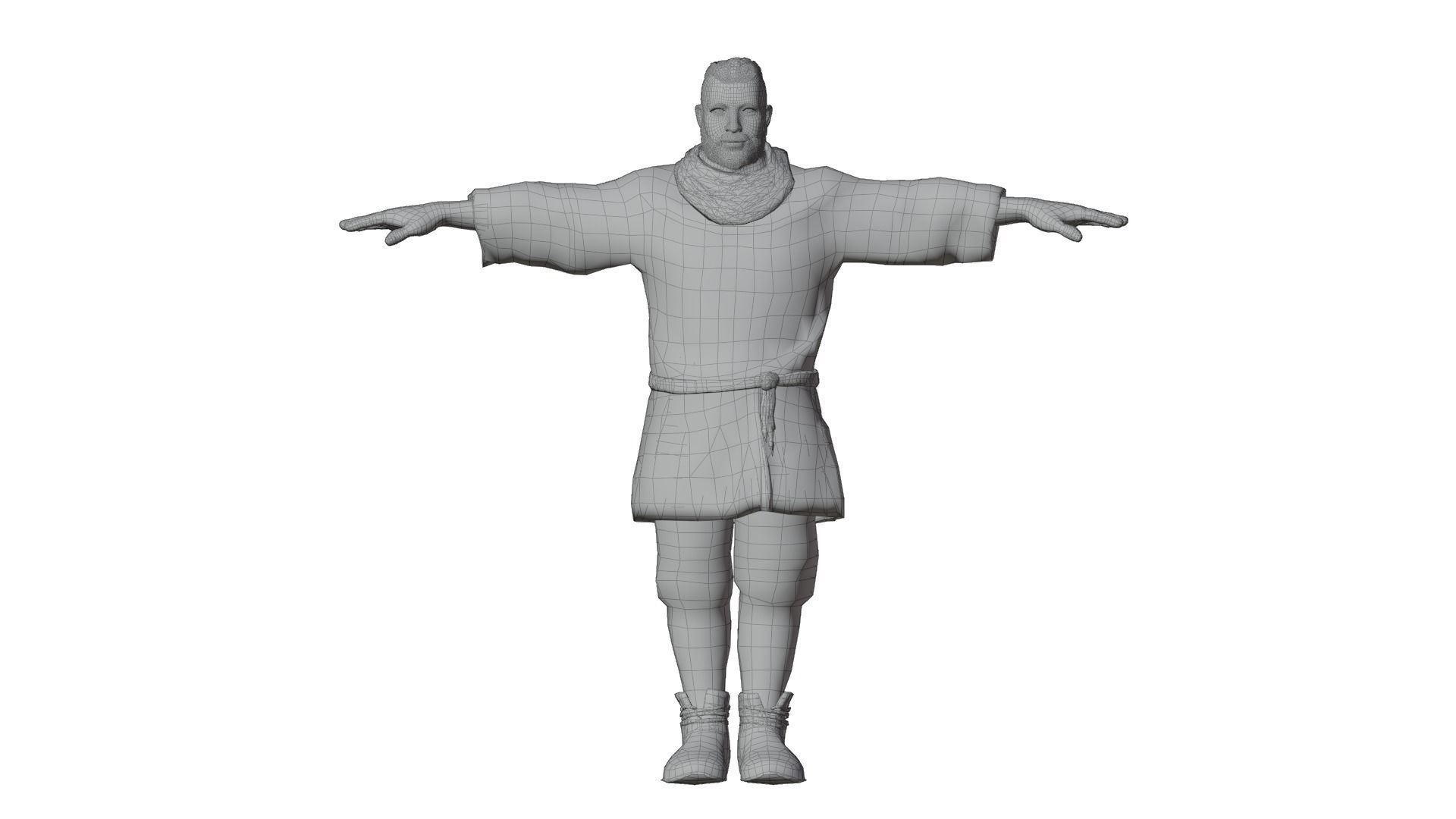 3D model Medieval Viking Giant 3D Model Epic Battle Ready Creation VR ...