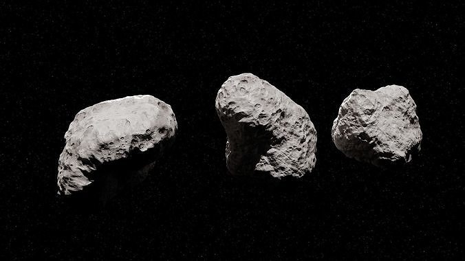 Asteroid 3d Models School Project