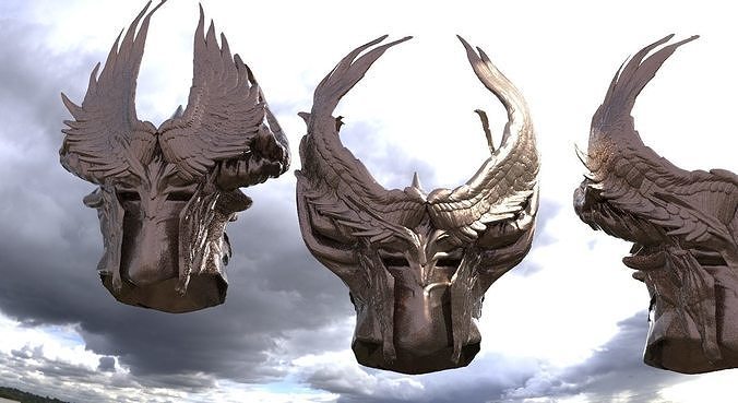 Angel helmet Elite 3 designs 3D model | CGTrader
