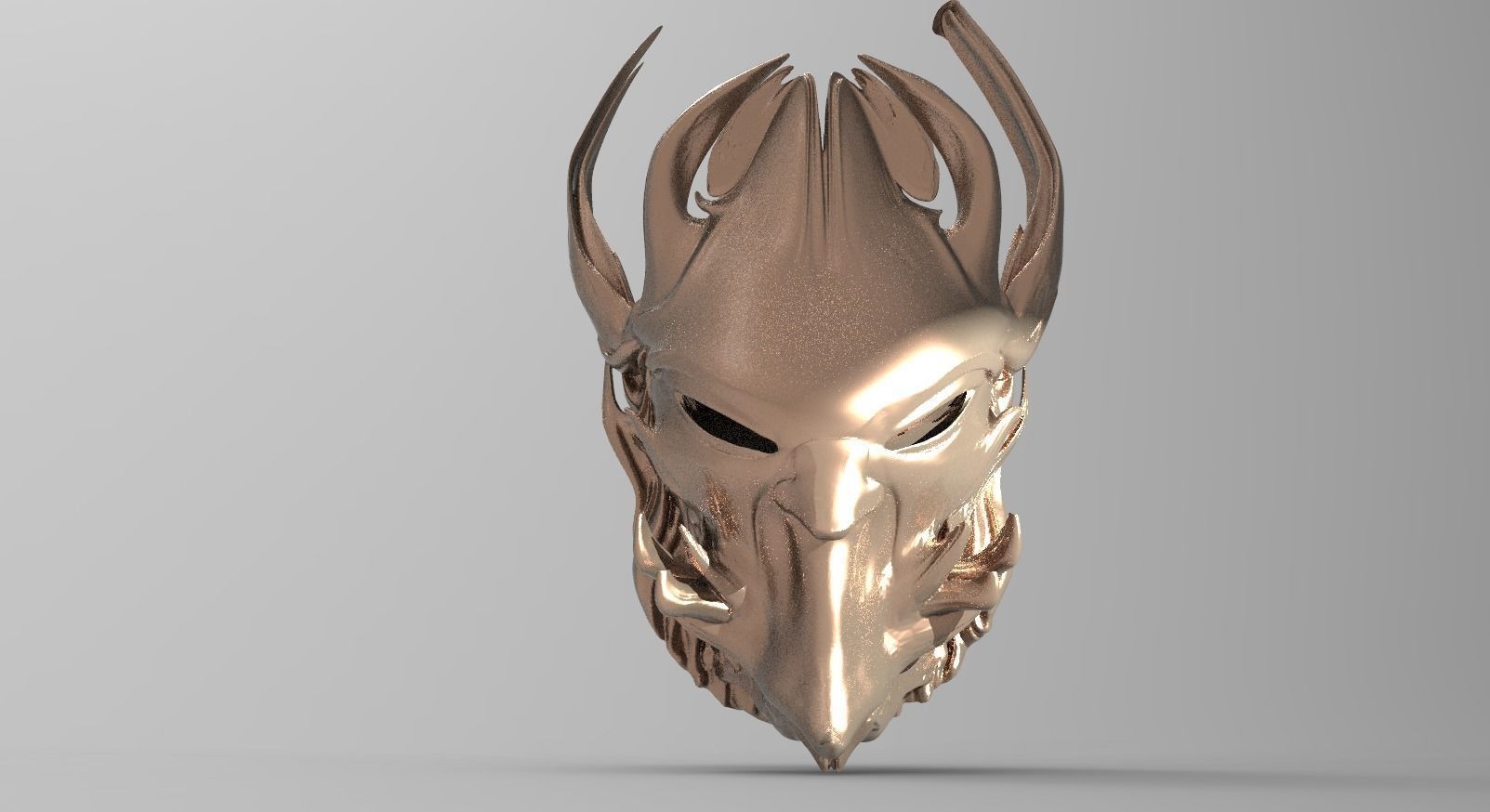 Druid mask collection 1 3D model | CGTrader