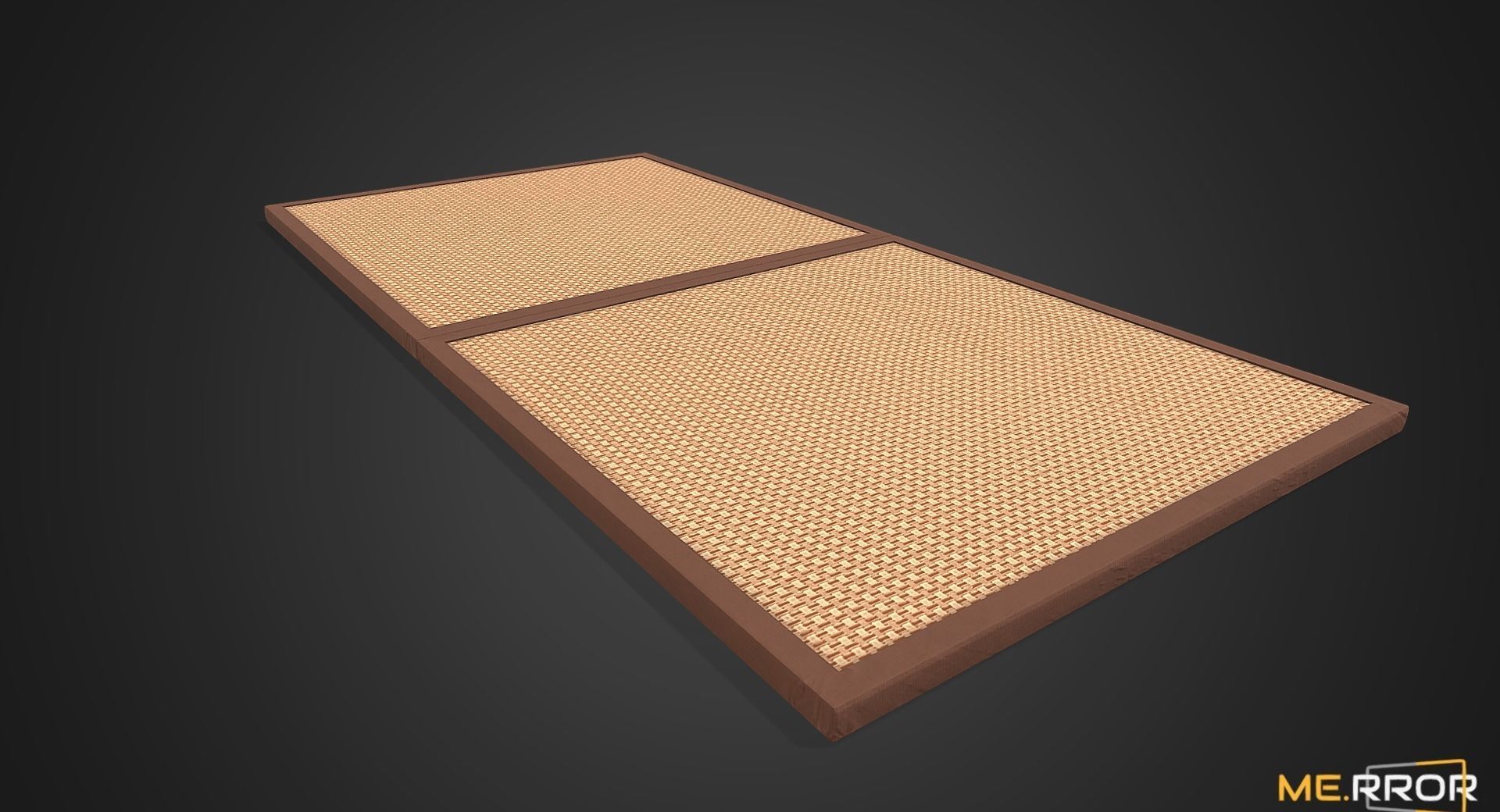 3D model Game Ready Japanese Traditional Floor Tatami VR / AR / low ...