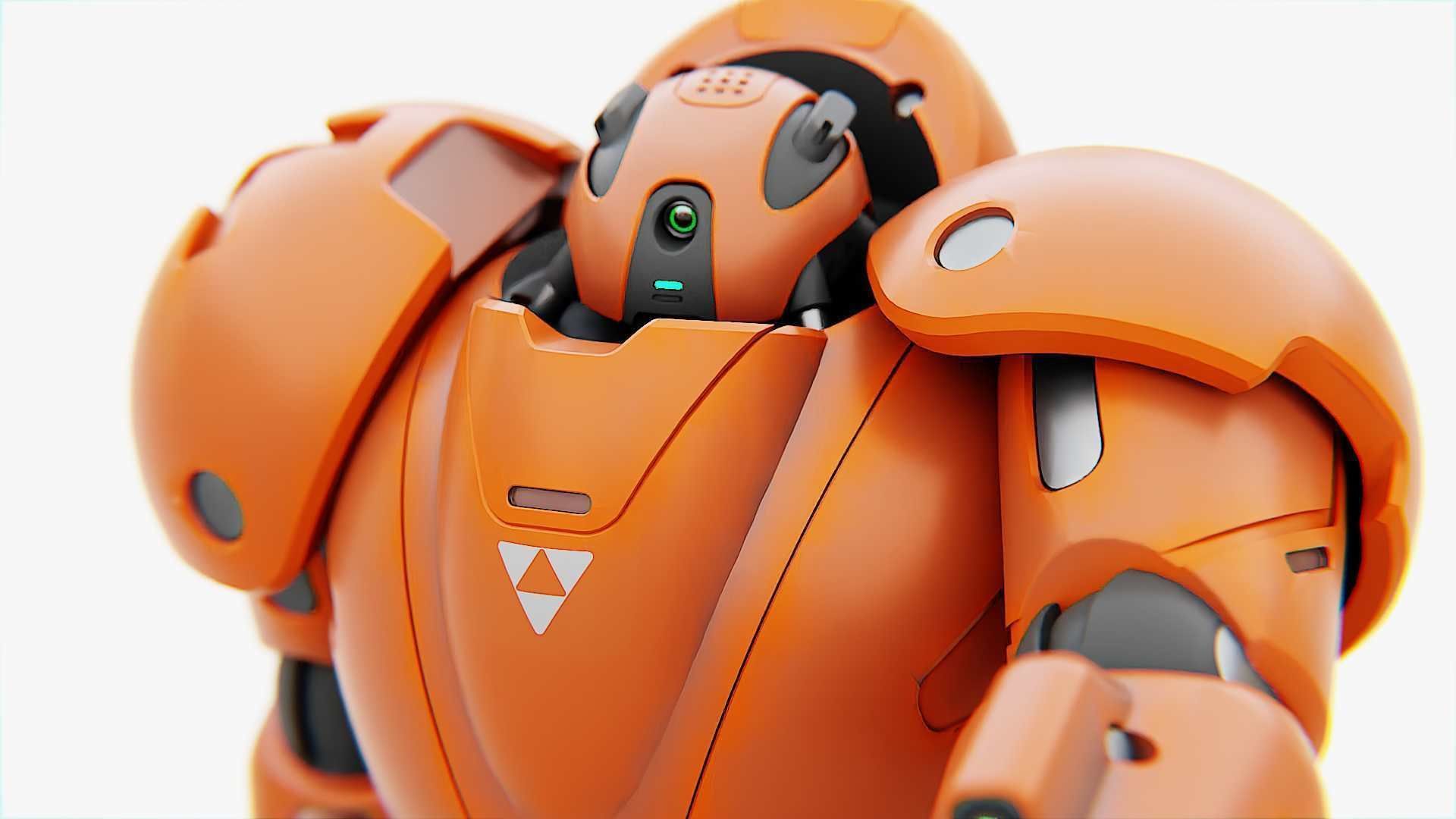 COMBAT DROID M-3000 RIGGED 3D model rigged | CGTrader