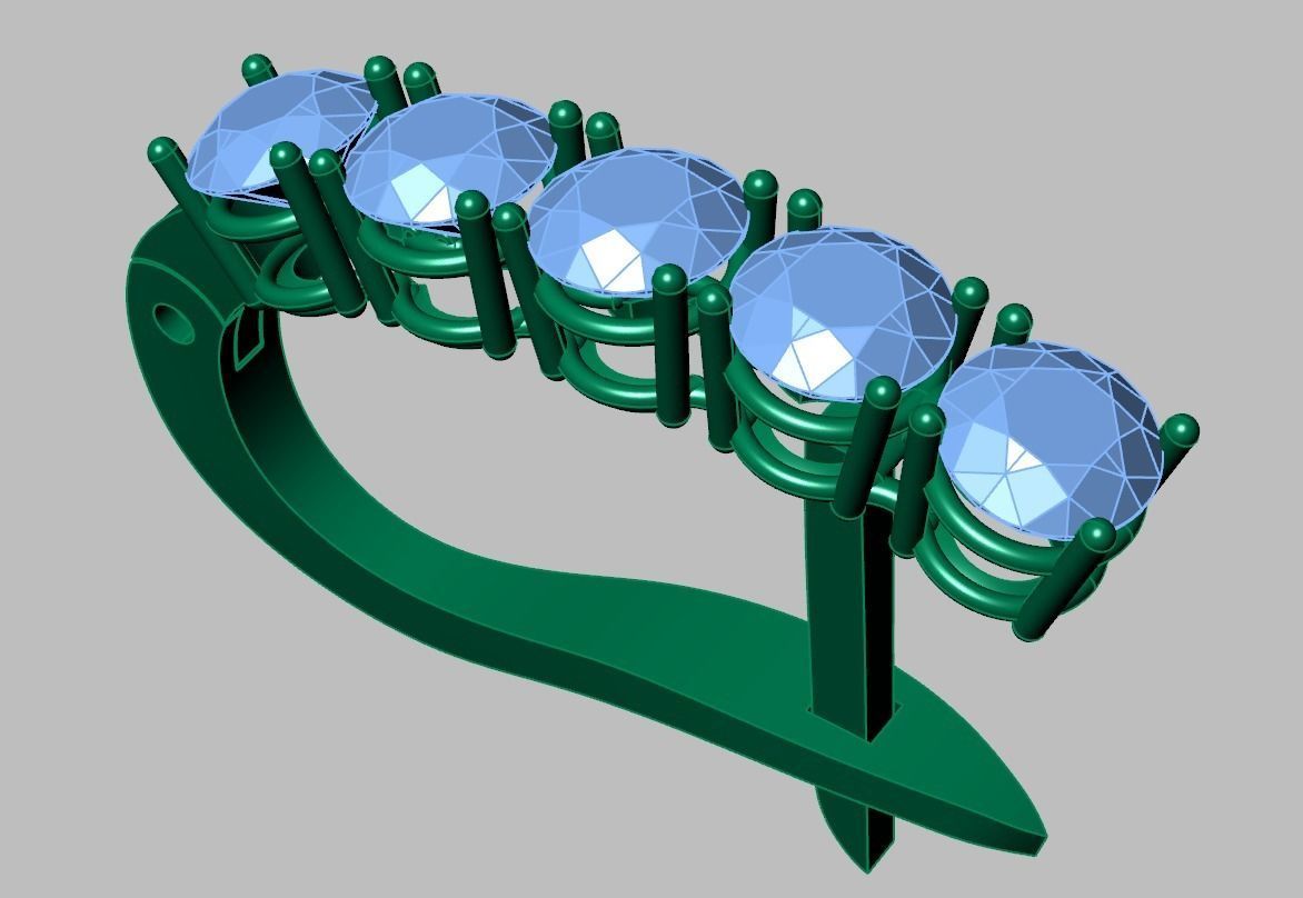 Earring model 0319 3D printable model13 3D model 3D printable | CGTrader