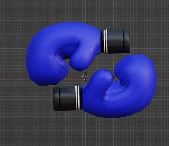 3D model Boxing Gloves Low Poly VR / AR / low-poly | CGTrader