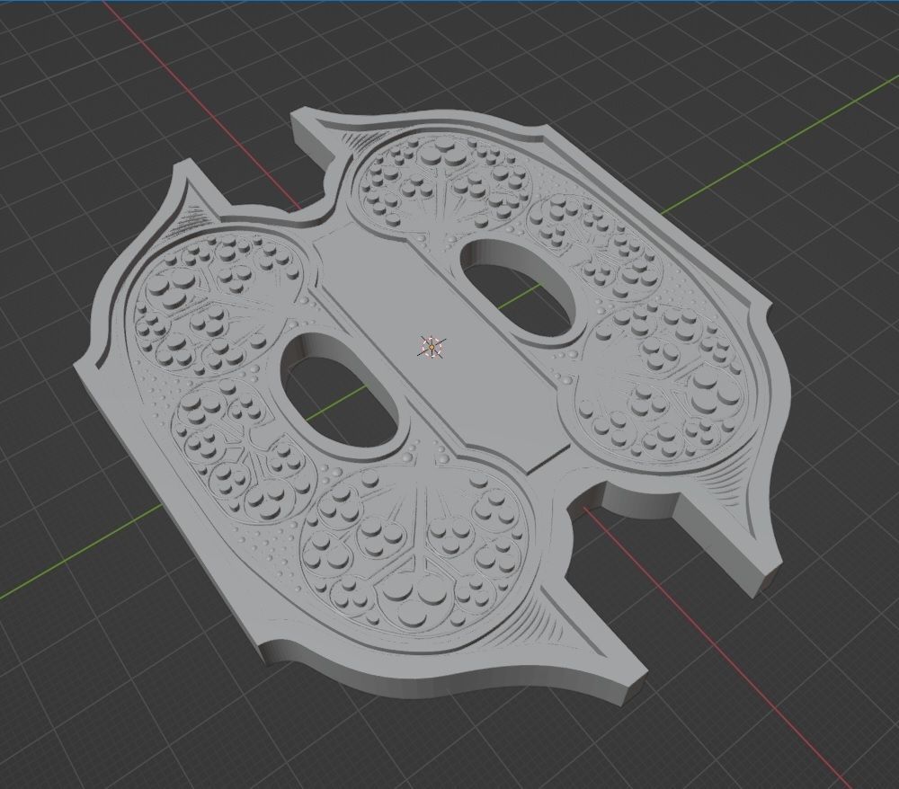 Tsuba for Yamato 3D model 3D printable | CGTrader