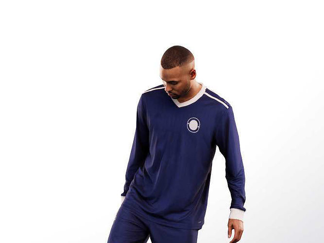 3D model Jonny 12681 - Athletic Black Man Playing Soccer VR / AR / low ...