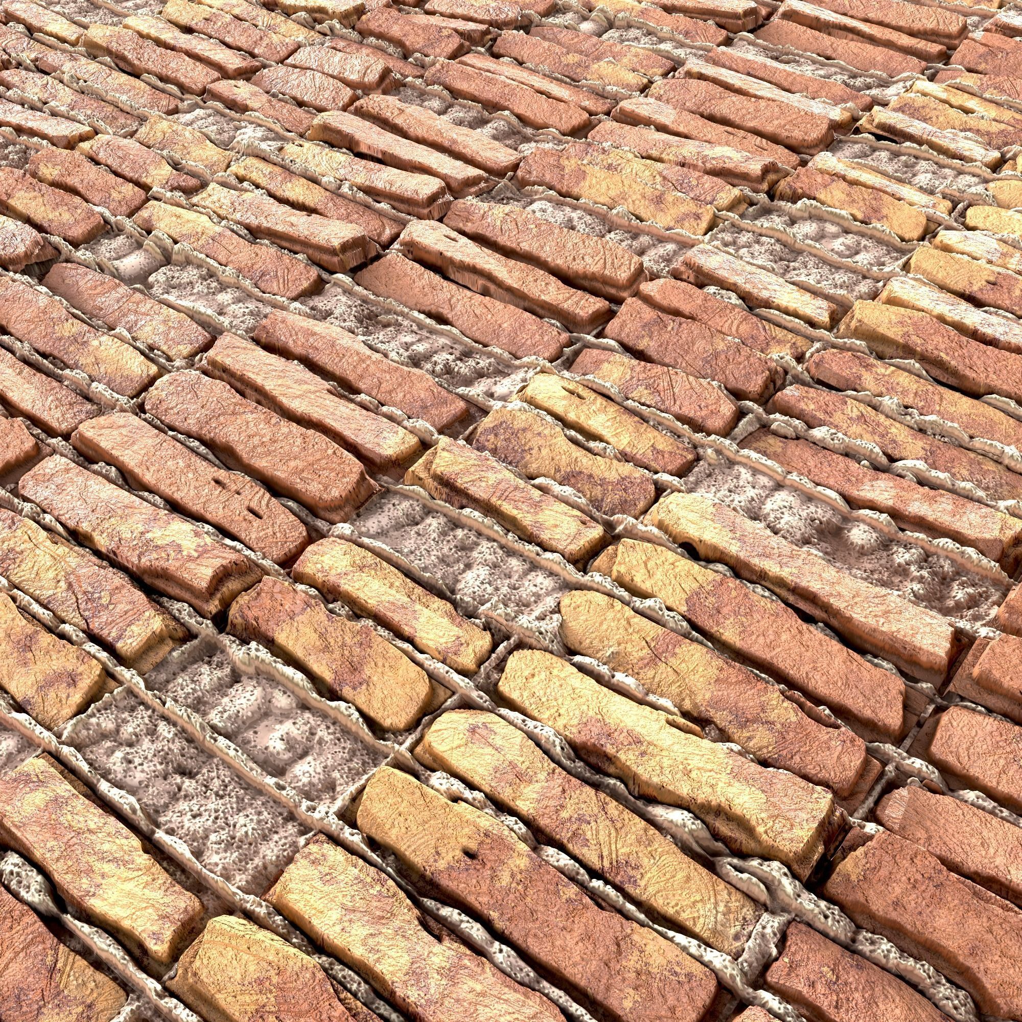 Stylized Brick texture collection 02 Texture | CGTrader