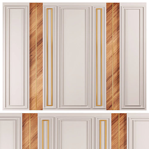 Wall Panel 3D model | CGTrader