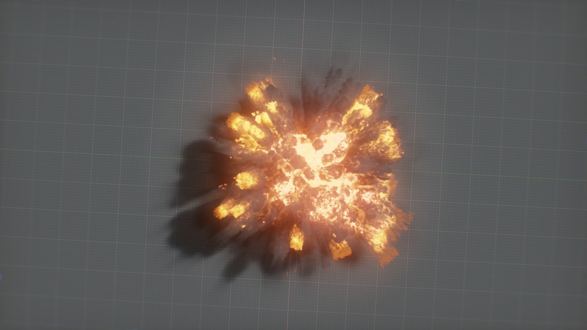 Artillery Grenade Explosion Animation 3D 3D model animated | CGTrader