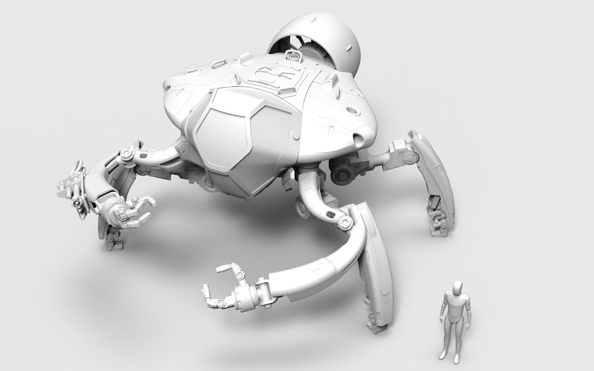 The SMP-2 Crab Suit - Avatar 2 The Way of Water 3D model 3D printable ...
