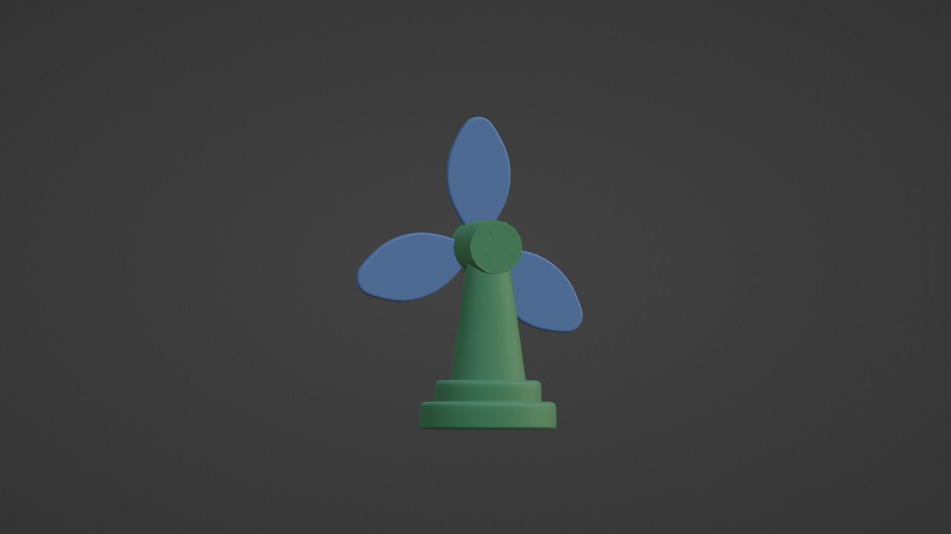 3D model CARTOON LOW POLLY FAN VR / AR / low-poly | CGTrader