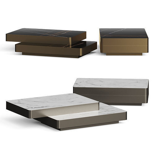 Reflex Slide 40 Coffee Table 3D model | CGTrader